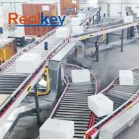 China Flexible Roller Conveyor System Easy Maintenance For Logistics Centers for sale