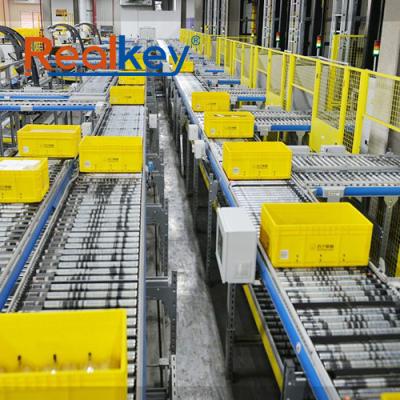 China High Safety Roller Conveyor System Efficient With Customizable Length for sale