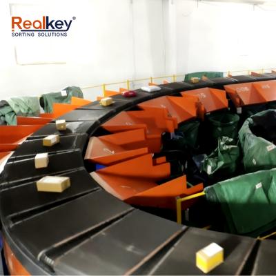 China Automated Cross Belt Sorter with 22,000 Pcs/Hour Efficiency, Low Maintenance Design, and Customizable Options for Warehouses for sale