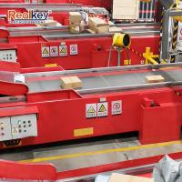 China Realkey Adjustable Height Telescopic Belt Conveyor with Variable Speed Control and Electric Motor for Warehouse Logistics for sale