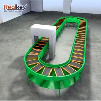 China High Efficiency Bombay Type Split Tray Sorter 99.99% Accuracy, 11,520-21,600 pph, Double Row Trays for sale