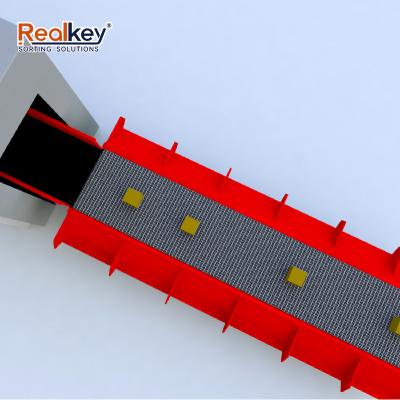 China Modular Belt Sorter with 12000 to 15000 Tickets/Hour Capacity Low Maintenance Fire Resistant for Warehouse Automation for sale