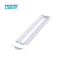 China NoonLight DLC5.1 1x4 LED Troffer Retrofit 40W CCT Tunable 3000K-5000K Gloss White for sale