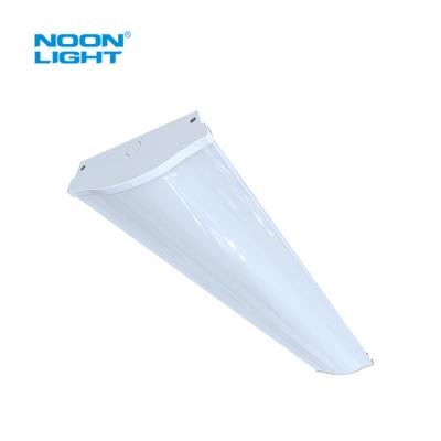 China 4FT 40W LED Wraparound Fixture Adjustable CCT 120-277V Dimmable Linear Ceiling Light for sale