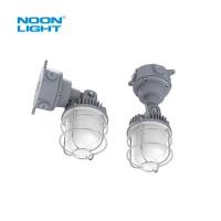 China 30W LED Vapor Tight Jelly Jar Light 3900 Lumens Caged Ceiling Mount 4000K for sale