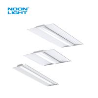 China 27W 24W 20W 16W Power Adjustable LED Troffer Lights With Selectable CCT for sale