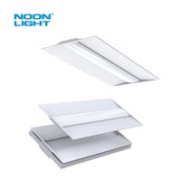 China 2x4FT 50W Wolumetric CCT LED Troffer Lights With EM Backup Battery for sale