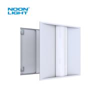 China Office/School LED Troffer Lights White Powder Painted Steel 120 Degree Beam Angle for sale