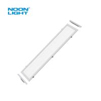 China White Powder Painted Steel 1x4 LED Flat Panel Retrofit Kit 3000K 27W for sale