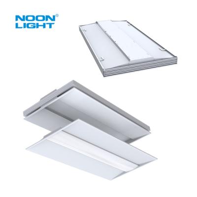 China White Powder Painted Steel Led Recessed Troffer For Modern Office Environments for sale