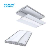 China DLC Premium LED Troffer Light 2x4ft 40W 5000lm 125lm/W CCT Tunable 0-10V Dimmable for sale