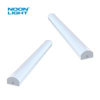 China Surface Mount 4ft LED Linear Strip Light 120 Beam Angle 40W Steel White Powder Coated for sale