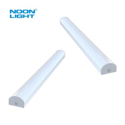 China Surface Mount 4ft LED Linear Strip Light 120 Beam Angle 40W Steel White Powder Coated for sale