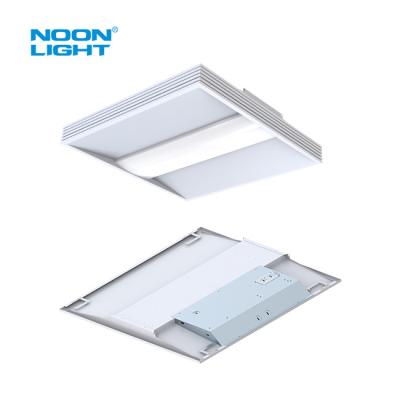 China White Powder Painted Steel LED Recessed Troffer Light 16W-27W CCT Tunable 3000K-5000K for sale