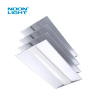 China 40W LED Troffer Light 50000hrs 100-277VAC CCT Adjustable White Powder Painted Steel for sale
