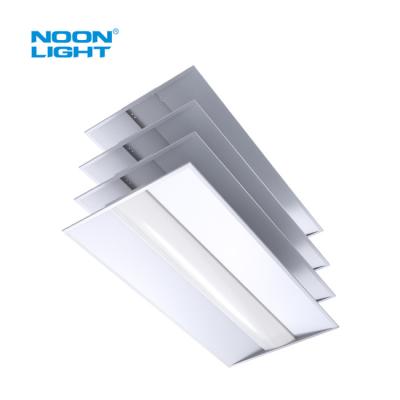 China 40W LED Troffer Light 50000hrs 100-277VAC CCT Adjustable White Powder Painted Steel for sale