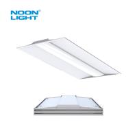 China CCT Adjustable LED Troffer Light 2x4ft 40W 5000lm White Powder Painted Steel for sale