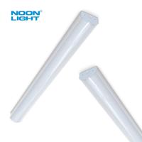 China 40W LED Linear Strip Stairwell Wall Light Fixture White Powder Painted Steel 100-277VAC for sale