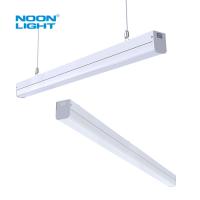 China White Powder Painted Steel LED Linear Strip Light 4ft 40W CRI 80 for Theaters for sale