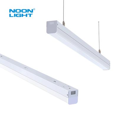 China LED Linear Strip Light 4ft 8ft 40W 5200LM White Powder Painted Steel Commercial for sale