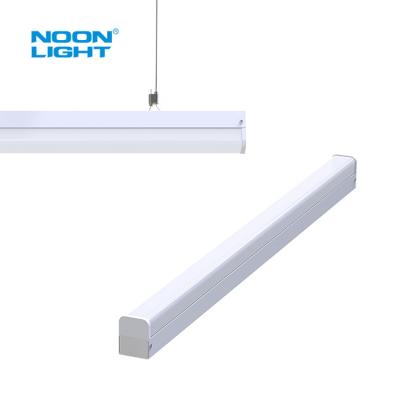 China 100-347VAC Input Voltage Linear LED Strip Lighting With White Powder Painted Steel for sale