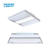 China LED Troffer Light 2x2 2x4 CCT Power Selectable 16W-40W 3000K-5000K White Steel for sale