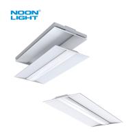 China CCT and Wattage Selectable LED Troffer Light 3000K-5000K 3750-6250LM for Conference Room for sale
