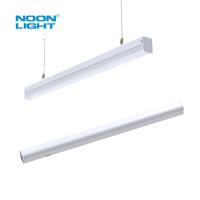 China 2.5FT - 4FT Linear LED Strip Long Lifespan White Powder Painted Steel for sale