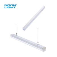 China White Powder Painted Steel LED Linear Strip Light 40W 4ft 8ft 100-277VAC for sale