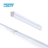 China LED Linear Strip Light 4ft 8ft 40W 5200LM White Powder Painted Steel CRI80 3000K-5000K for sale