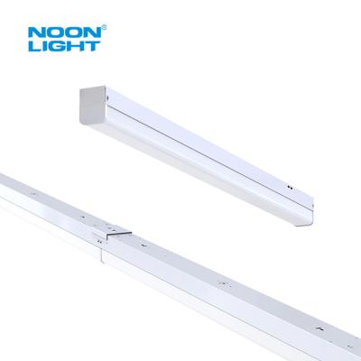 China LED Linear Strip Light 4ft 8ft 40W 5200LM White Powder Painted Steel CRI80 3000K-5000K for sale
