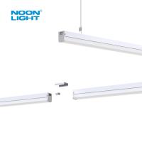 China CRI LED Linear Strip Light 50000hrs 5200LM 3000K-5000K 100-480VAC White Powder Painted Steel for sale