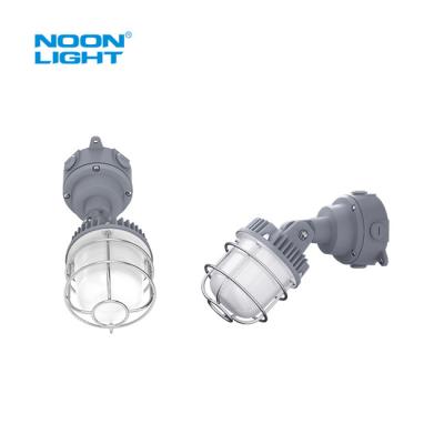 China IP65 LED Vapor Tight Jelly Jar 3600LM 0-10V Dimming Single CCT 100-277V for sale