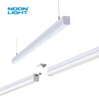 China White Powder Painted Steel LED Linear Strip Lights With Replaceable 5200LM Module for sale
