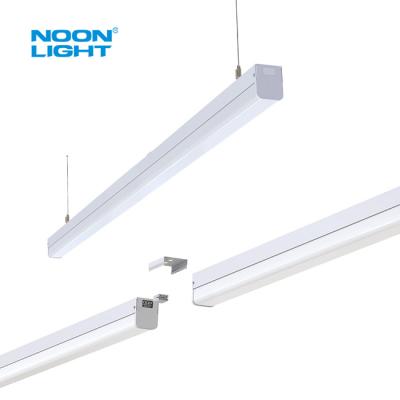 China White Powder Painted Steel LED Linear Strip Lights With Replaceable 5200LM Module for sale