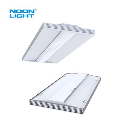 China CCT Wattage Tunable LED Troffer Light 20-40W 3000-5000K 50K Hours White Steel for sale
