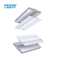 China 20-40W White Painted LED Troffer Light CRI 80 120° 100-347VAC Input for sale