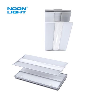 China 20W-40W CCT Tunable LED Troffer Light 120 Degree Beam Angle 3000K-5000K for School Lighting for sale