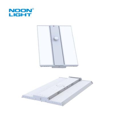 China White Powder Painted Steel Linear Bay LED Light 130W 140W 4000K 5000K 21450LM 28050LM for sale