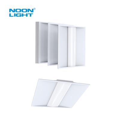 China 100-347VAC Input LED Recessed Troffer Lights With White Powder Painted Steel for sale