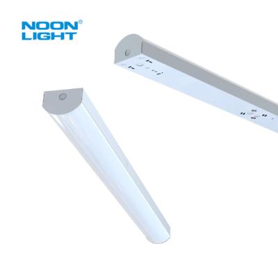China 2450 Lumens LED Stairwell Light 4FT Linear Strip White Powder Painted Steel 120 Degree Beam Angle for sale