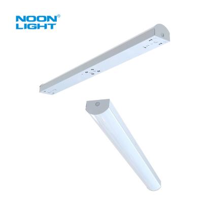 China DLC LED Stairwell Light 12-40W 4FT Linear Surface Mount Pendant 3000K-5000K CCT Tunable for sale