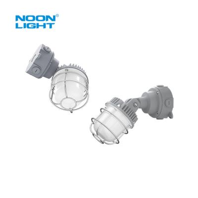 China IP65 LED Vapor Tight Jelly Jar Light 30W 120LM/W Stairwell Lighting Clear Lens for sale