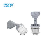 China DLC5.1 Listed LED Vapor Tight Jelly Jar Fixture 30W Field Adjustable 3600LM Clear or Frosted Lens for sale