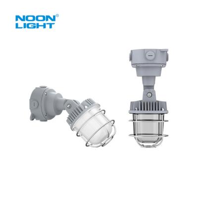 China DLC5.1 Listed LED Vapor Tight Jelly Jar Fixture 30W Field Adjustable 3600LM Clear or Frosted Lens for sale