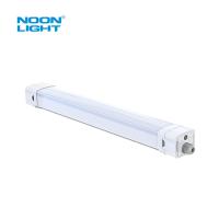 China Motion Activated LED Vapor Tight Light Fixture 30W 60W Microwave Sensor IP65 Frosted Lens 120° for sale