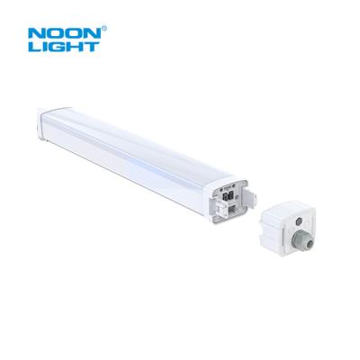 China 30W-60W IP65 Frosted Lens Vapor Tight LED Fixture Tunable CCT 120-277VAC for sale