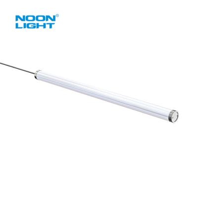 China Adjustable CCT LED Vapor Tight Fixture 30W-60W Built-in Microwave Motion Sensor IP65 for sale