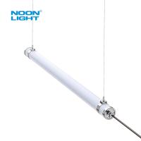 China LED Vapor Tight Light Fixture 30W 40W 60W IP65 Frosted Lens 50000h Lifespan for sale
