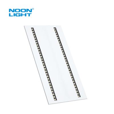 China 40W Max 160lm/W LED Grid Light 50000hrs Lifespan White Powder Coated Steel for sale